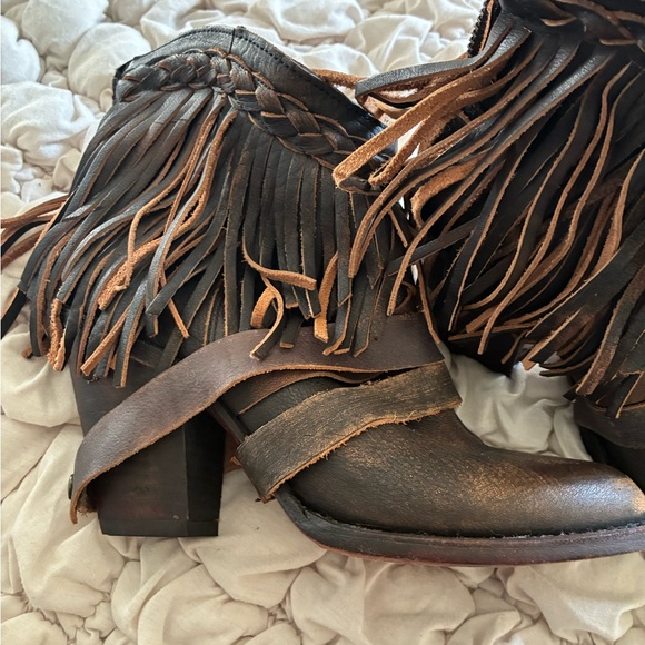 Freebird by Steven | Shoes | Freebird By Steven Tonto Fringed Brown ...